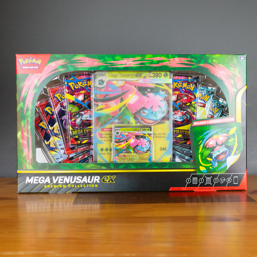 Pokemon Mega Venusaur ex Premium Collection Box – Reformed Poke Lab