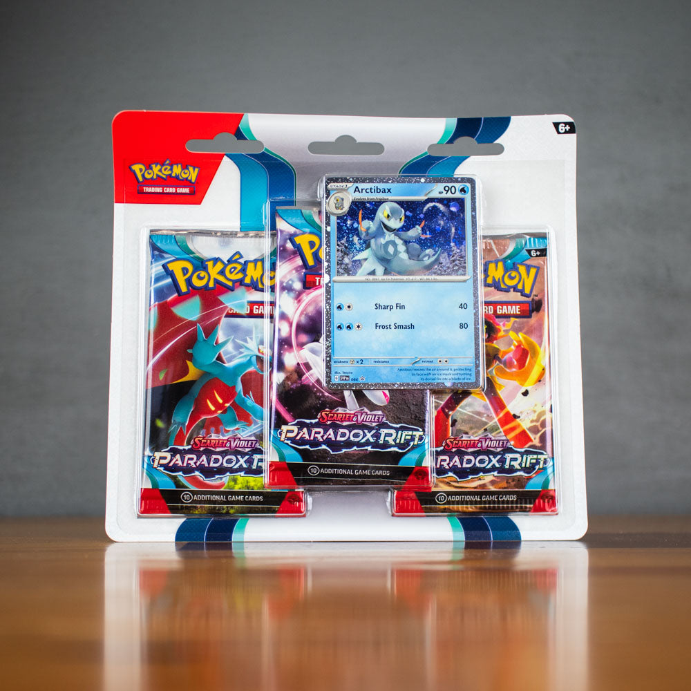 Pokemon Paradox Rift 3 Pack Blister – Reformed Poke Lab